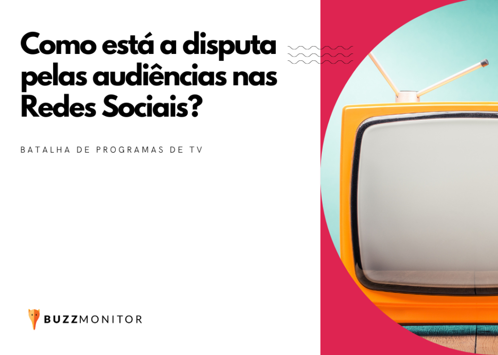 Análise Buzzmonitor: Batalha de programas de TV - Buzzmonitor